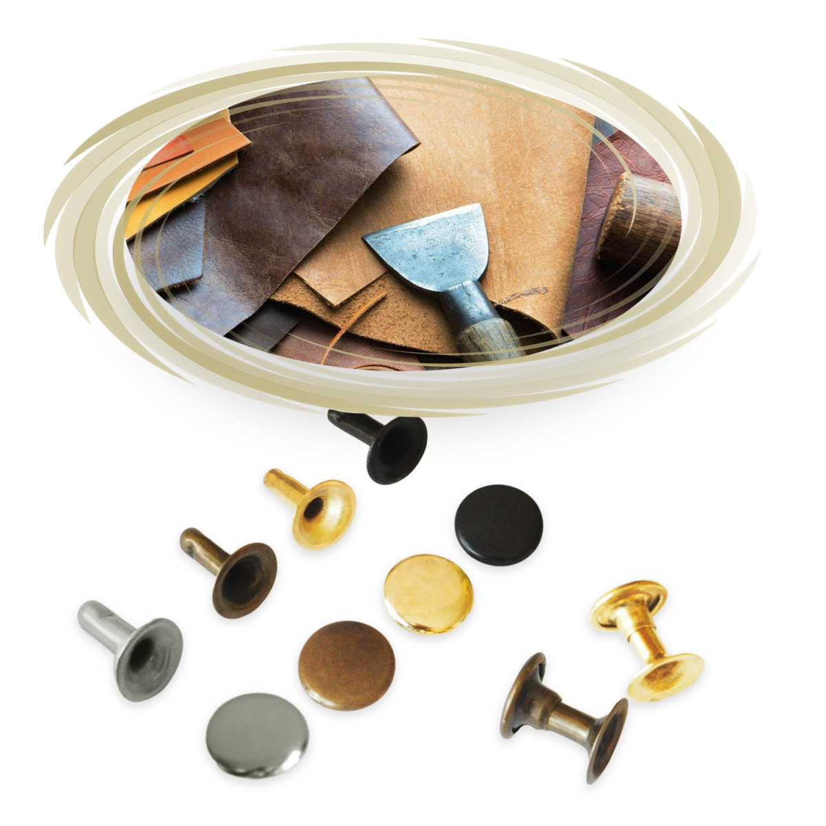 4, 5, 6, 7, 9, 11, 12, 15мм - Еднолицеви рапиди - Желязо | Dara Craft Shop